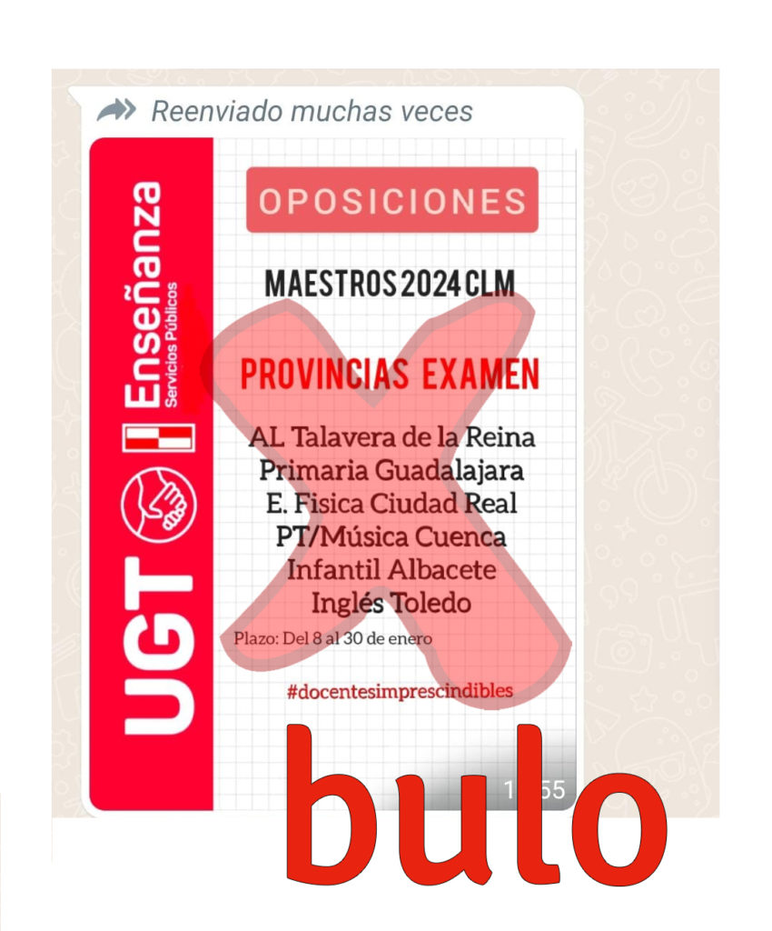 UGT SP Enseñanza recuerda: no, aún no se conocen las sedes de las oposiciones 2024. – Enseñanza ...
